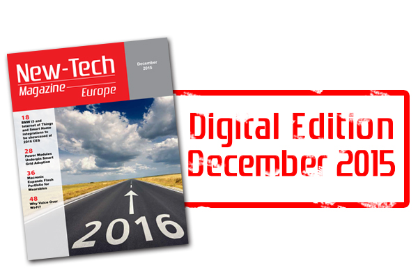 | New-Tech Europe Digital Magazine | Dec 2015