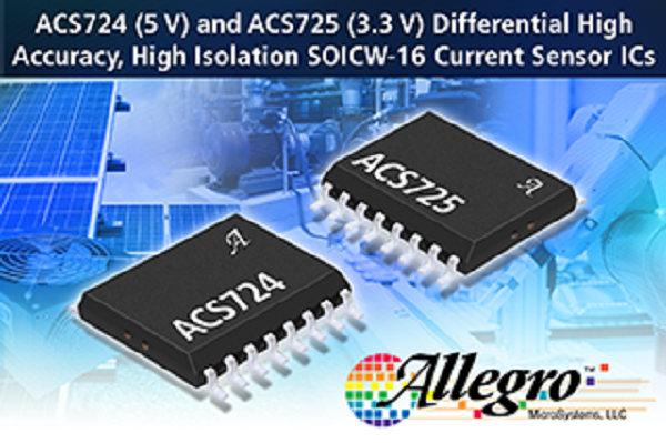 Allegro MicroSystems, LLC Announces New High-Accuracy, High-Isolaton, Differential Current ...