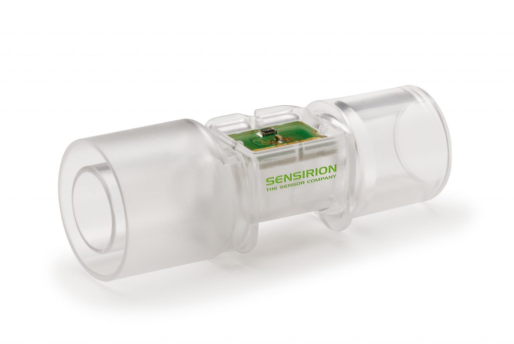 Single-use flow sensor for proximal measurements in ventilation | New ...