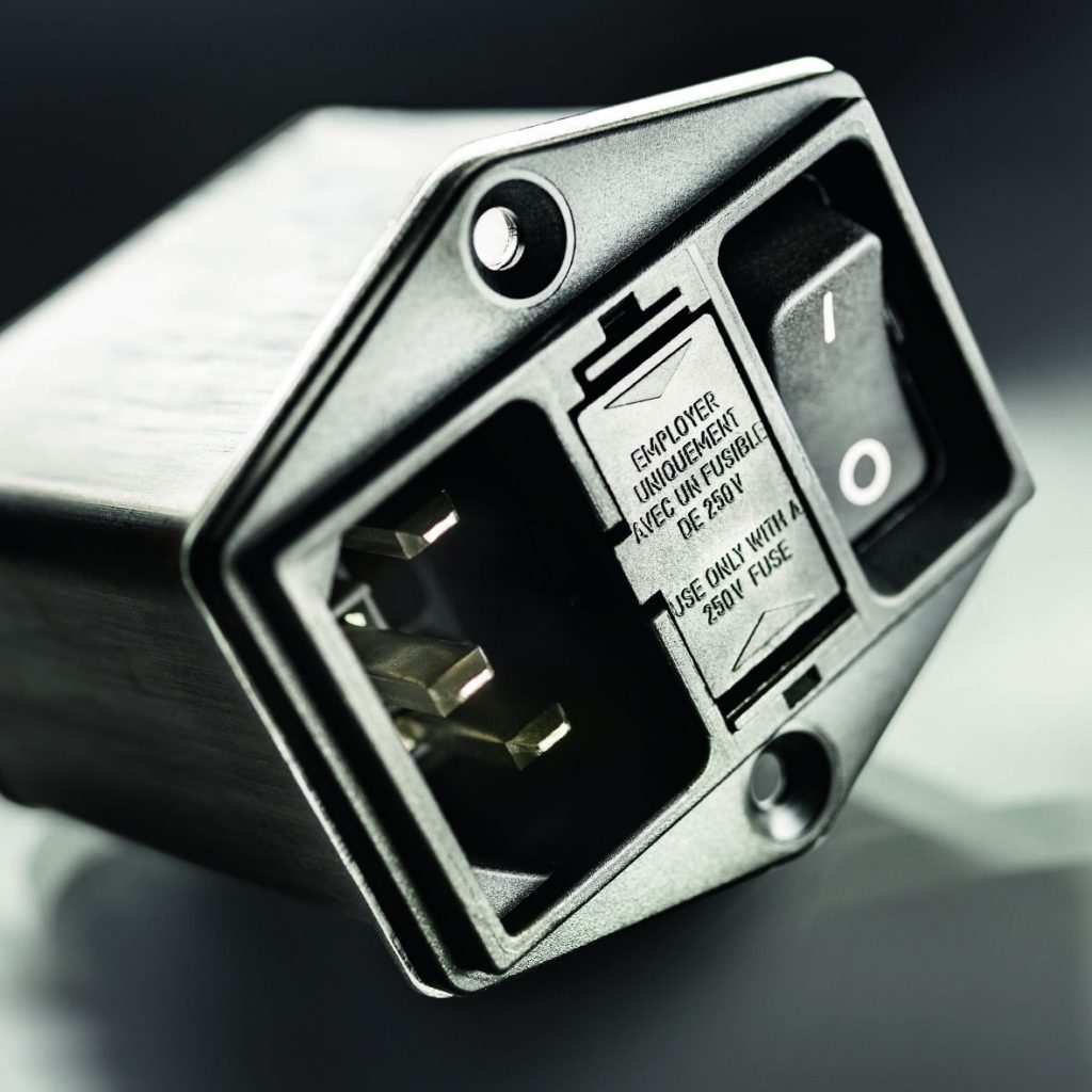 Compact Power Entry Module with Filter | New-TechEurope