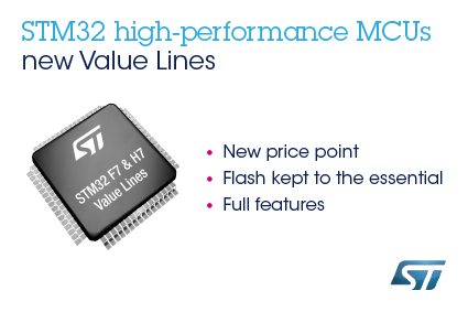 New High- and Very-High-Performance STM32 Value Lines from STMicroelectronics Boost Real-Time ...