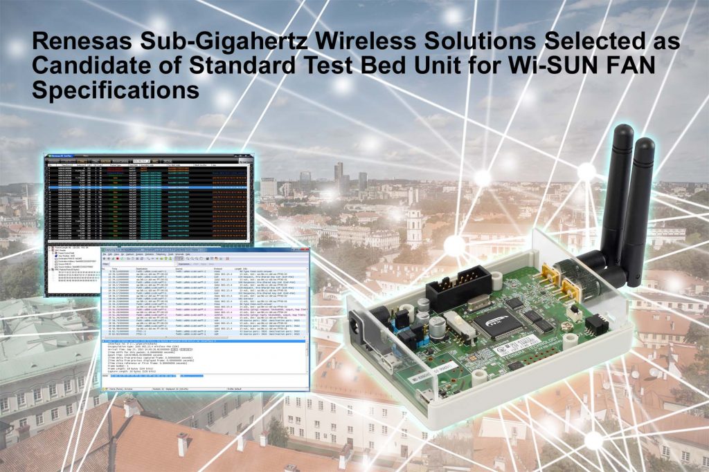 Renesas Electronics Sub-Gigahertz Wireless Solution Selected as ...