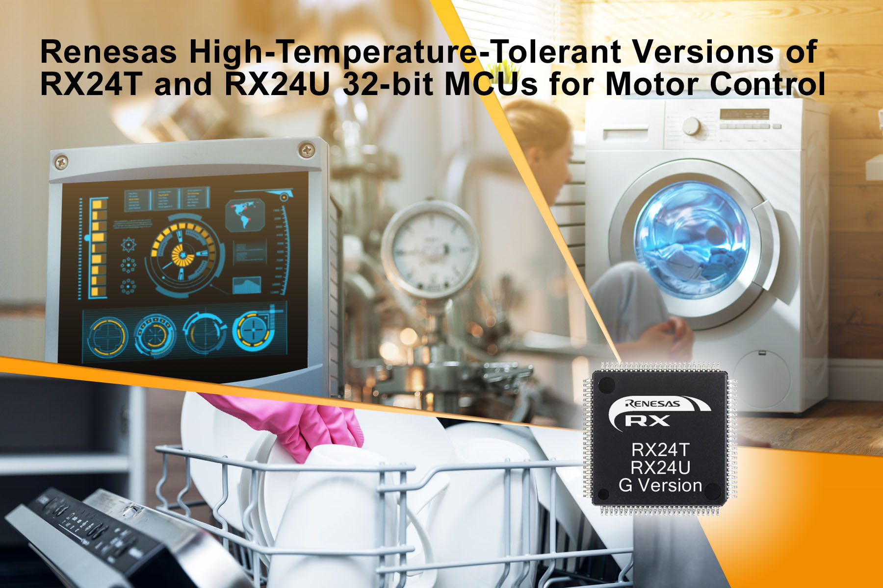 Renesas Electronics Expands RX24T and RX24U Microcontroller Lineup for High-Temperature-Tolerant ...
