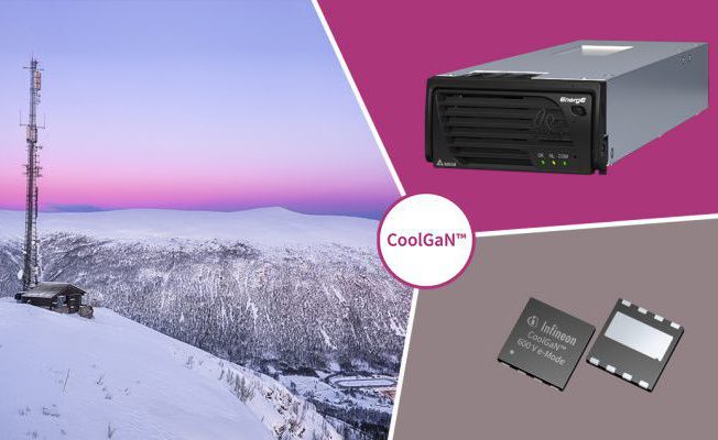 Infineon’s CoolGaN™ delivers ultimate efficiency and reliability to telecom power applications ...