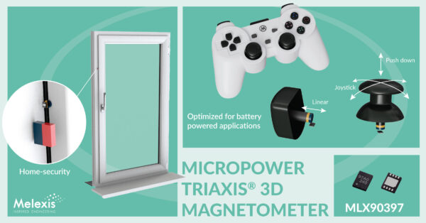 | 3D-magnetometer optimized for battery powered applications