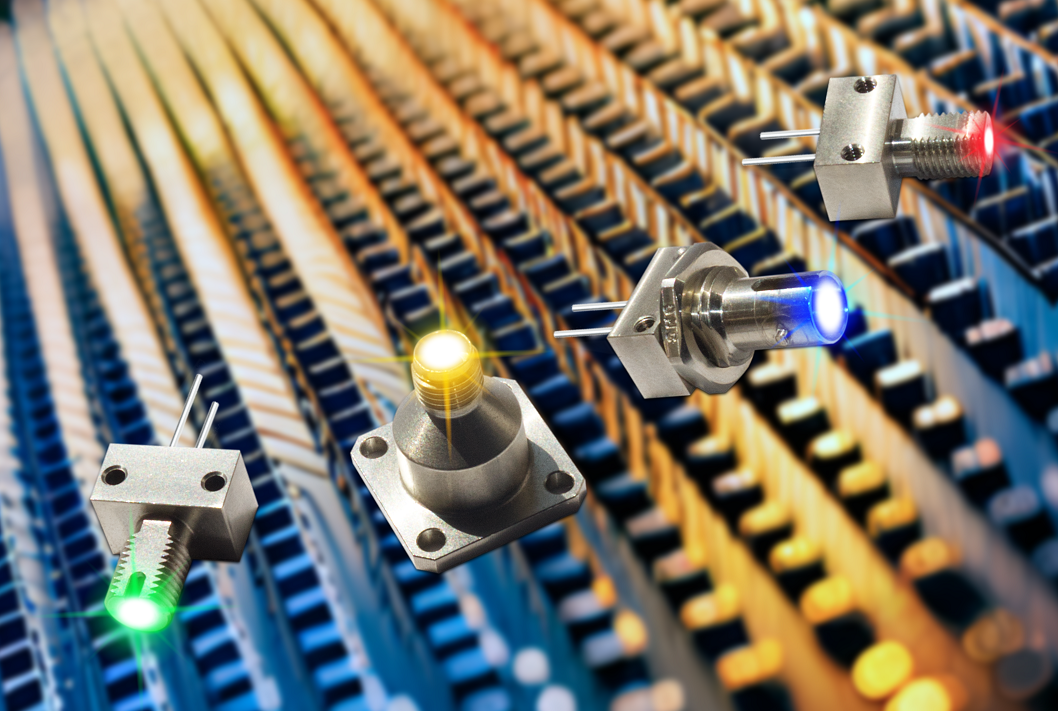 New from OMC - visible wavelength LEDs in fibre optic housings for ...